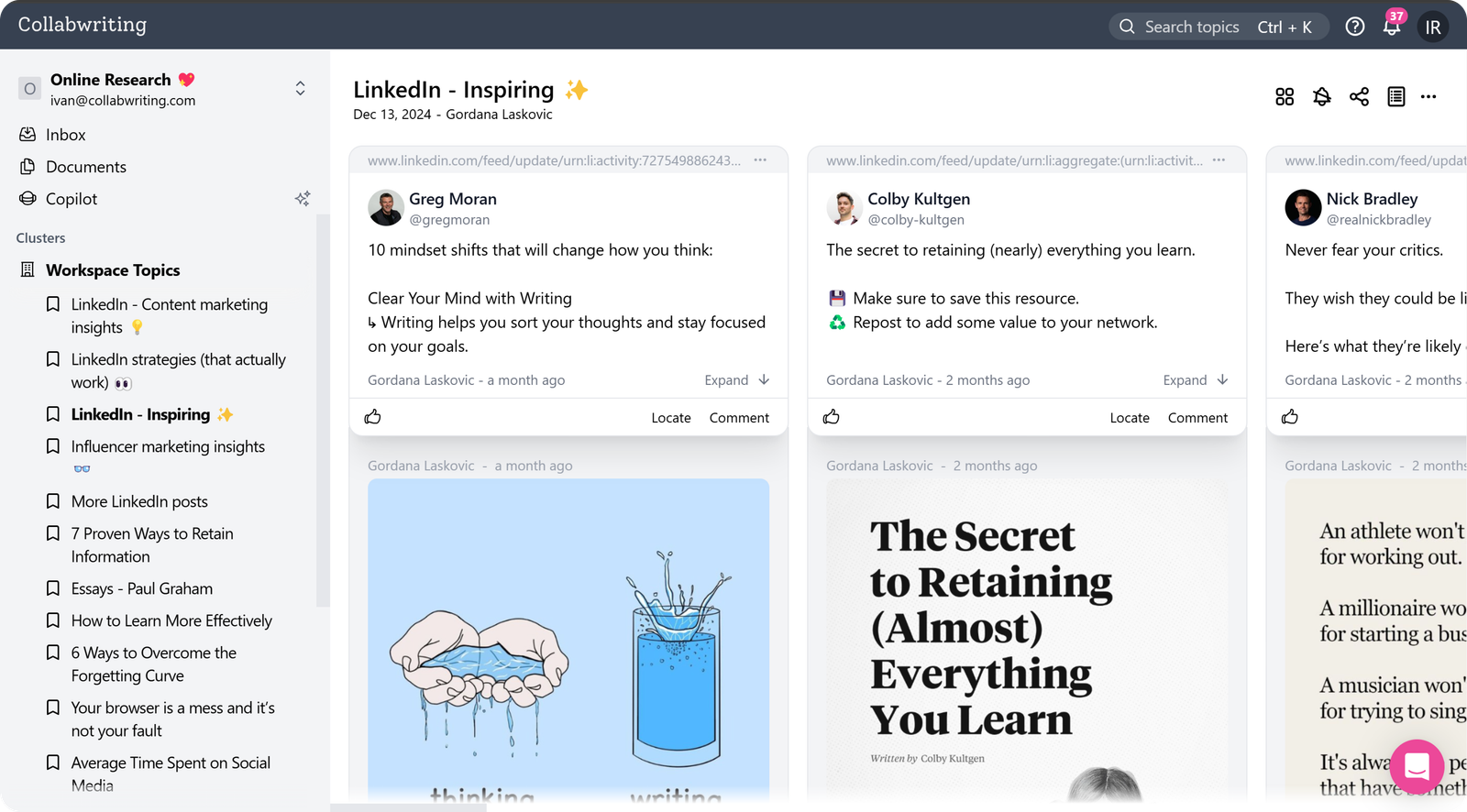 How to create your own digital library with Collabwriting